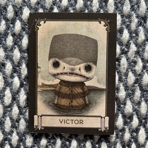 Disney | Toys | Gideons Bakehouse Trading Card Victor | Poshmark